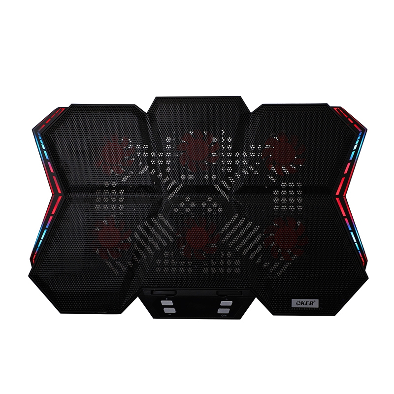Cooler Pad (6 Fan RGB) X747 OKER Black - ITCircuit | อุปกรณ์เกมมิ่งและสินค้า IT ทุกประเภท ...