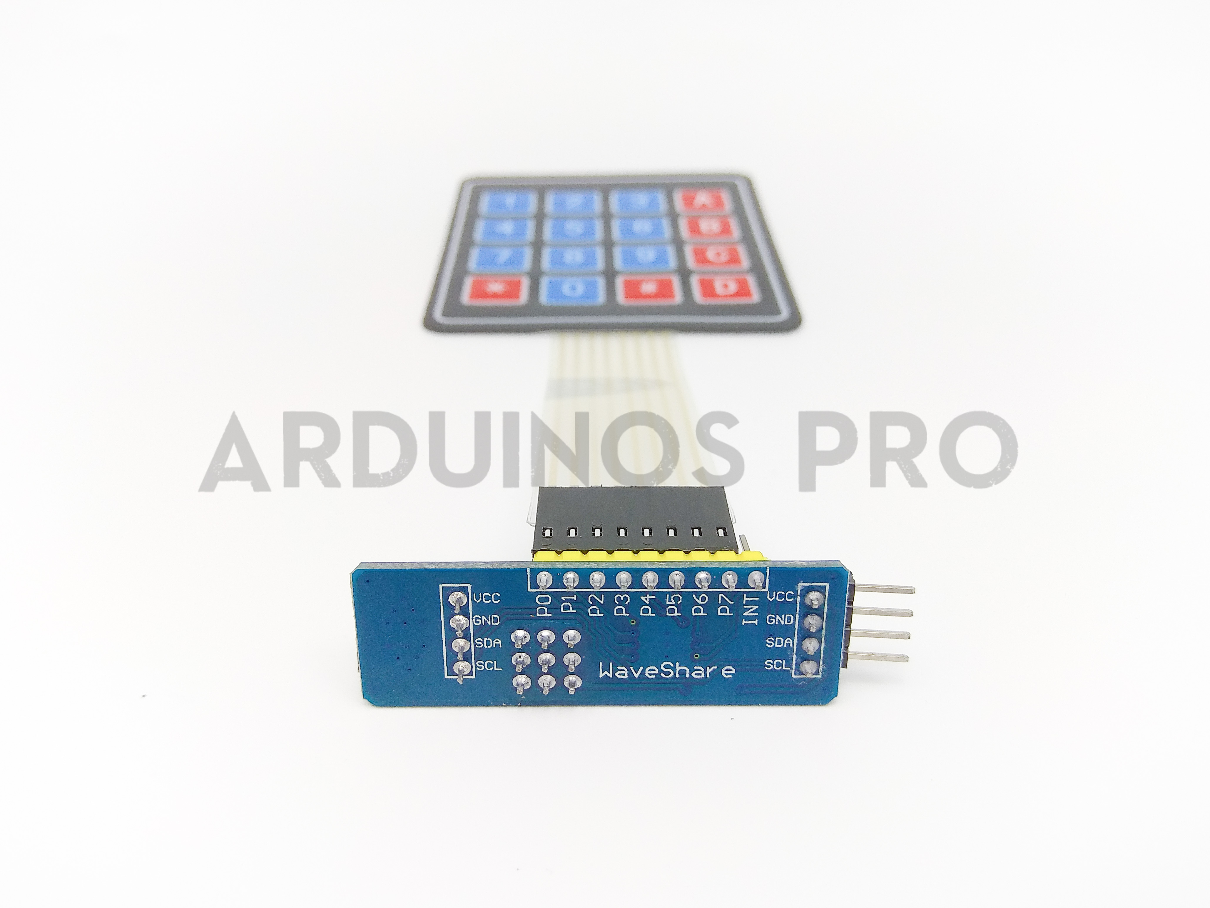 Arduino Module Example [EP1] : โมดูลขยายขาแบบ i2C (PCF8574) กับ Keypad ...