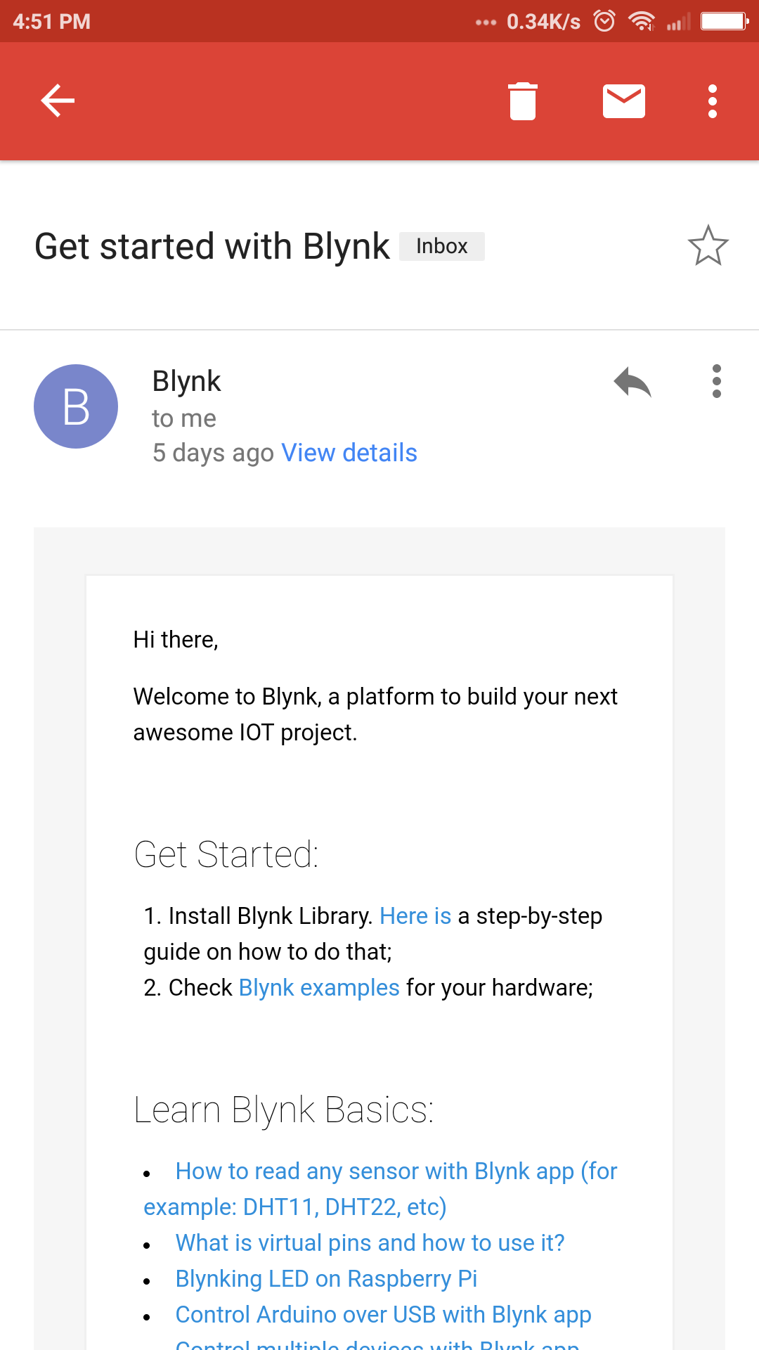 Blynk App Basic [EP1] : การติดตั้ง Blynk บนโทรศัพท์มือถือ (Android) - Arduino.MakerZone ...