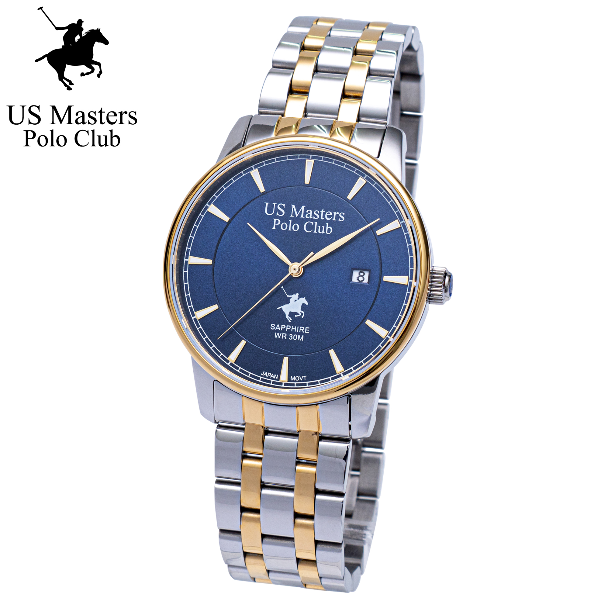 Cs11 220 Blue Cs11 220 สายสีเงิน ทอง หน้าปัดน้ำเงิน Th ผู้นำเข้านาฬิกาแห่งประเทศไทย